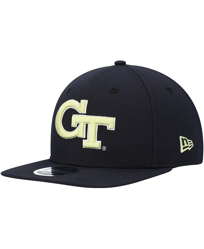 New Era Men's Navy Georgia Tech Yellow Jackets 9FIFTY Snapback Hat - Macy's