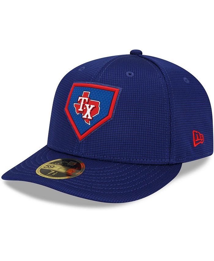 New Era Men's Royal Texas Rangers 2022 Clubhouse Alternate Logo Low ...