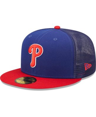 Men's New Era Royal, Red Philadelphia Phillies Team On-Field Replica ...