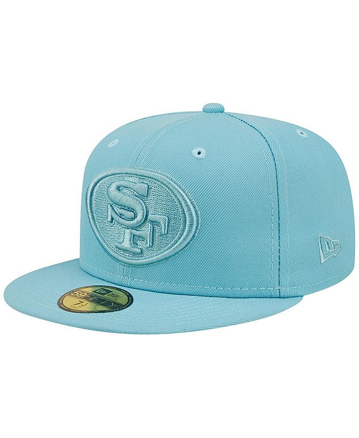 New Era Men's Blue San Francisco 49ers Color Pack 59FIFTY Fitted Hat ...