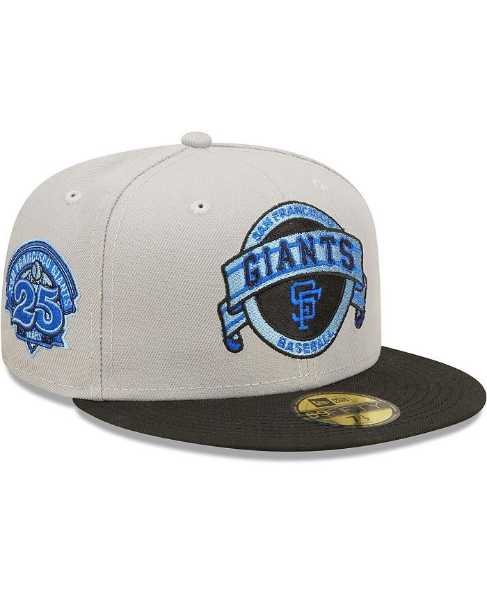 New Era Men's Gray and Black San Francisco Giants 25th Anniversary ...