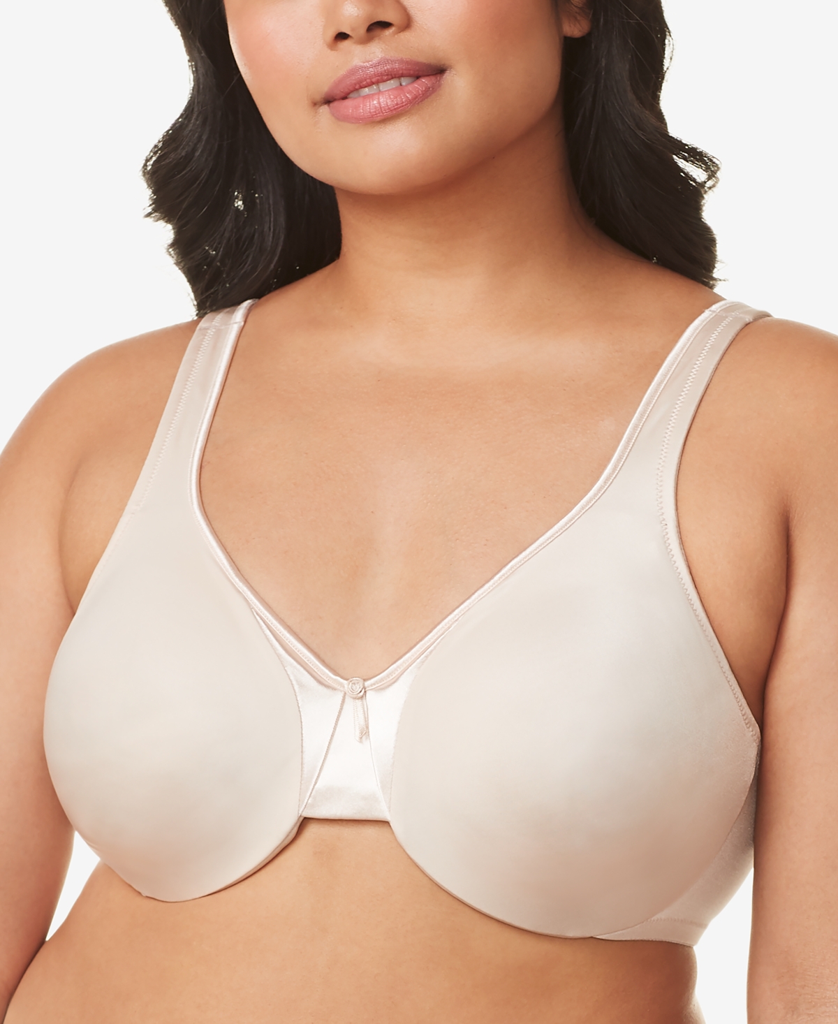 Warners Signature Support Cushioned Underwire for Support and Comfort Underwire Unlined Full-Coverage Bra 35002A - Butterscotch
