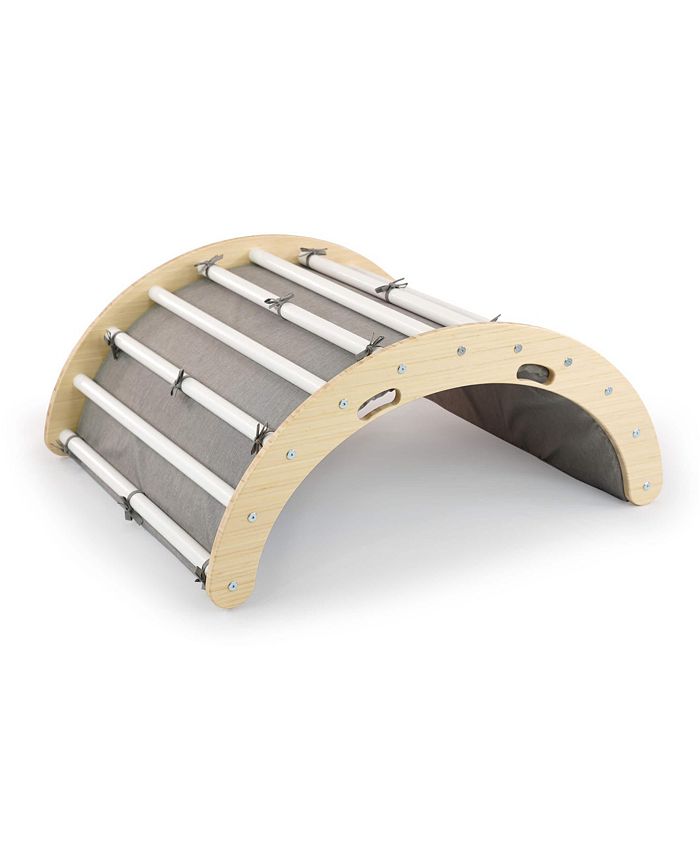 Lily and River Bamboo Little Rocker Pikler Arch In White - Macy's