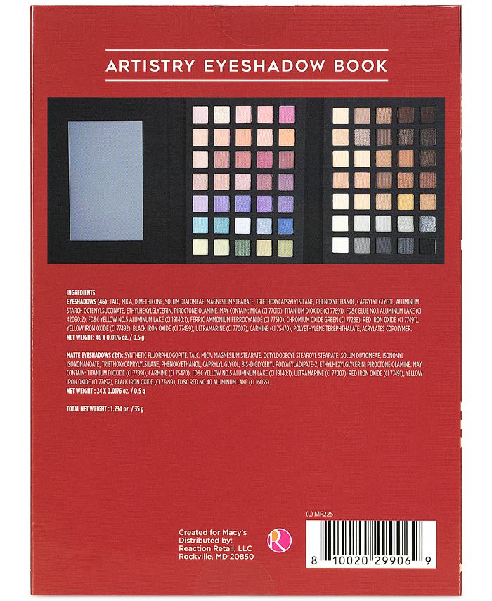 Created For Macy's Artistry Eyeshadow Book, Created for Macy's - Macy's