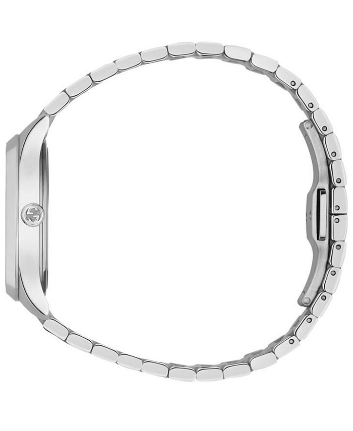 Gucci Women's Swiss G-Timeless Stainless Steel Bracelet Watch 32mm - Macy's