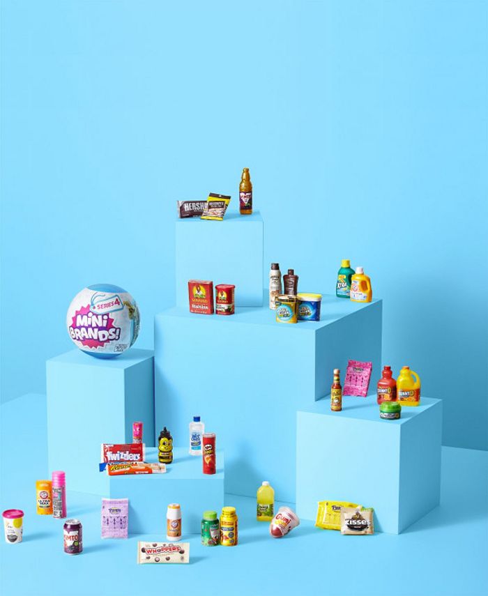 5 Surprise Mini Brands Series 4 Mystery Capsule - Macy's