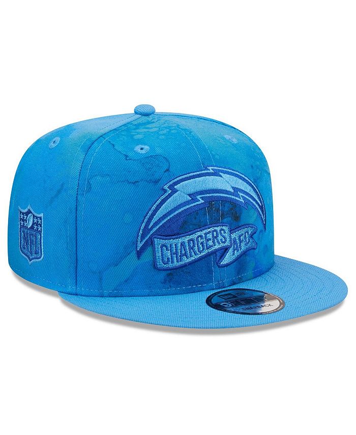 New Era Men's Powder Blue Los Angeles Chargers Ink Dye Tonal 2022 ...