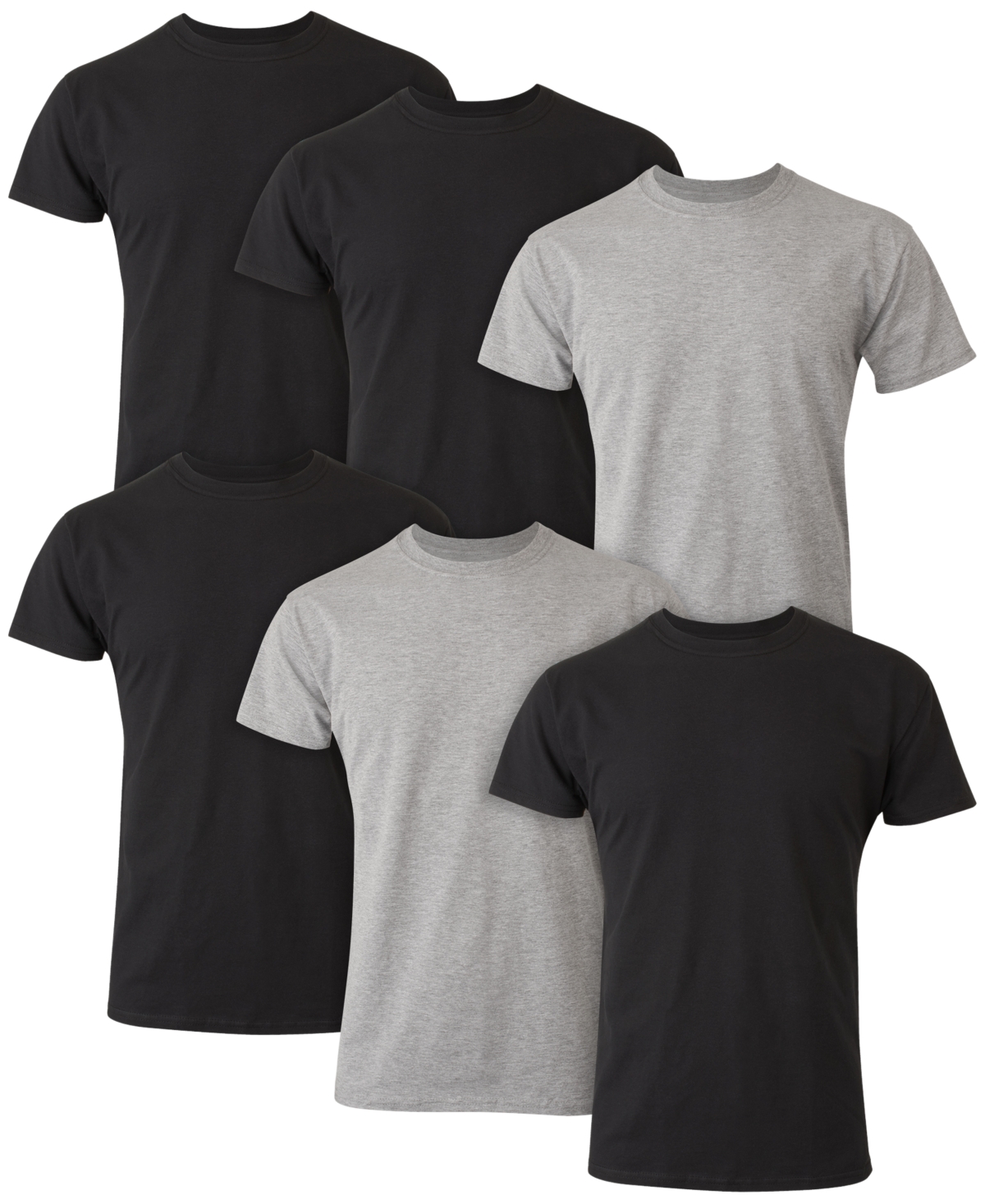 Click here for Hanes Mens 6-Pack Ultimate Crewneck Undershirts -... prices