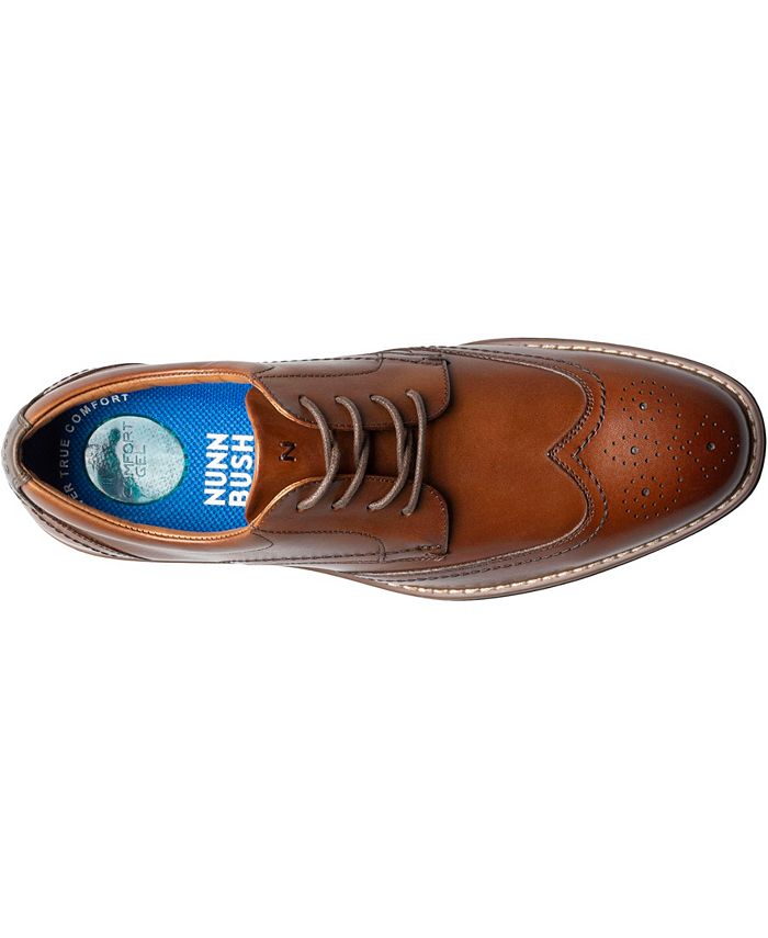 Nunn Bush Men's Centro Flex Wingtip Oxfords - Macy's
