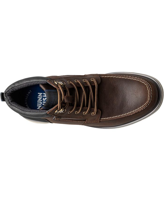 Nunn Bush Men's Luxor Moc Toe Lace Up Boots - Macy's