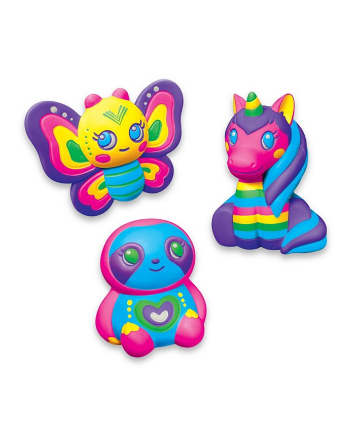 Shimmer 'n Sparkle Cra-Z-Squeezies Color Your Own Squeezie Fun - Macy's