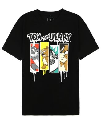 Southpole Men's Tom and Jerry Short Sleeve Graphic T-shirt - Macy's