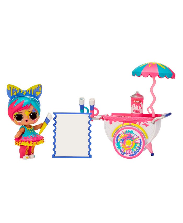 LOL Surprise! Furniture Playset with Doll - Splatters and Art Cart - Macy's