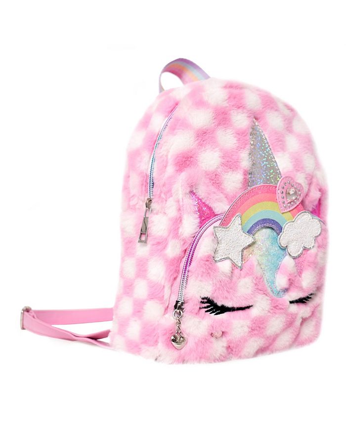 OMG! Accessories Big Girls Gwen Checkerboard Rainbow Crown Mini ...