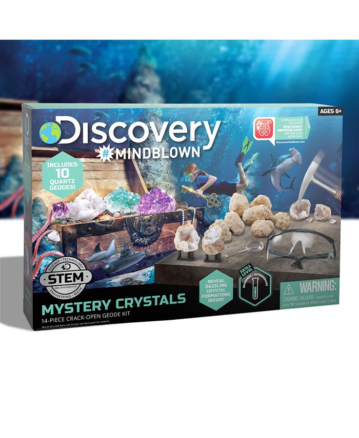 Discovery #MINDBLOWN Discovery Mindblown Toy Mystery Crystals Geode ...