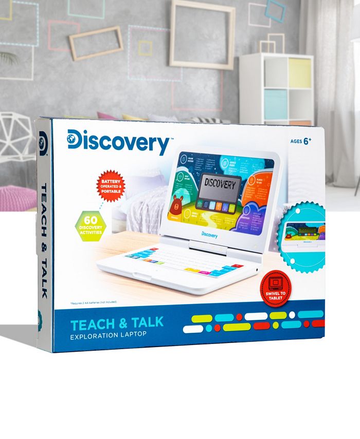 Discovery Kids Teach & Talk Laptop, Educational Interactive Computer ...