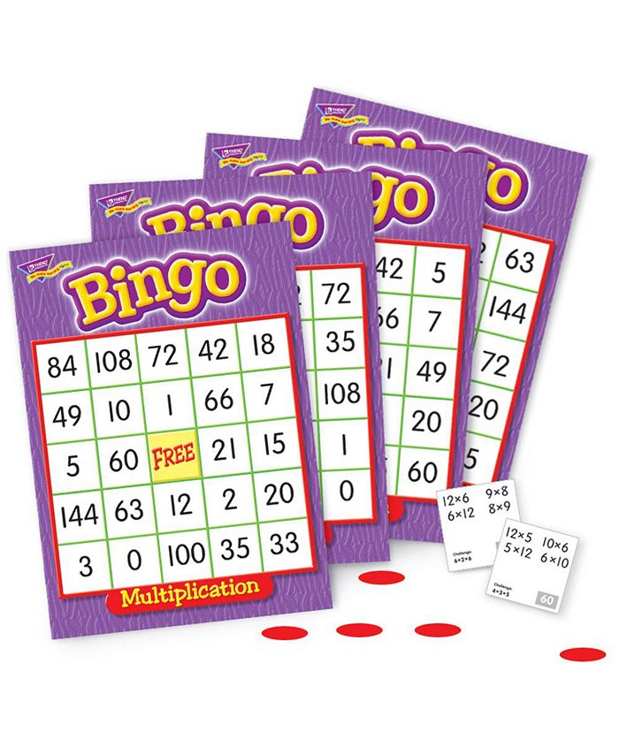 Trend Enterprises Trend Multiplication Bingo Game - Macy's