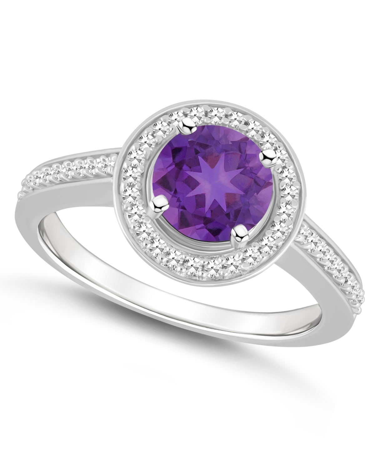 Click here for Macys Amethyst (1-1/4 ct. t.w.) and Diamond (1/5 c... prices