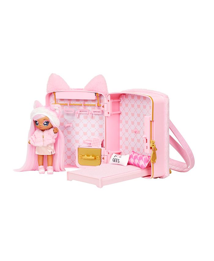 Na! Na! Na! Surprise 3-in-1 Backpack Bedroom Series 3 Playset- Pink ...