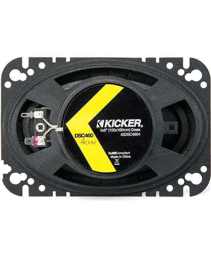 KICKER DS Series 4x6 2-Way Car Speakers - Macy's