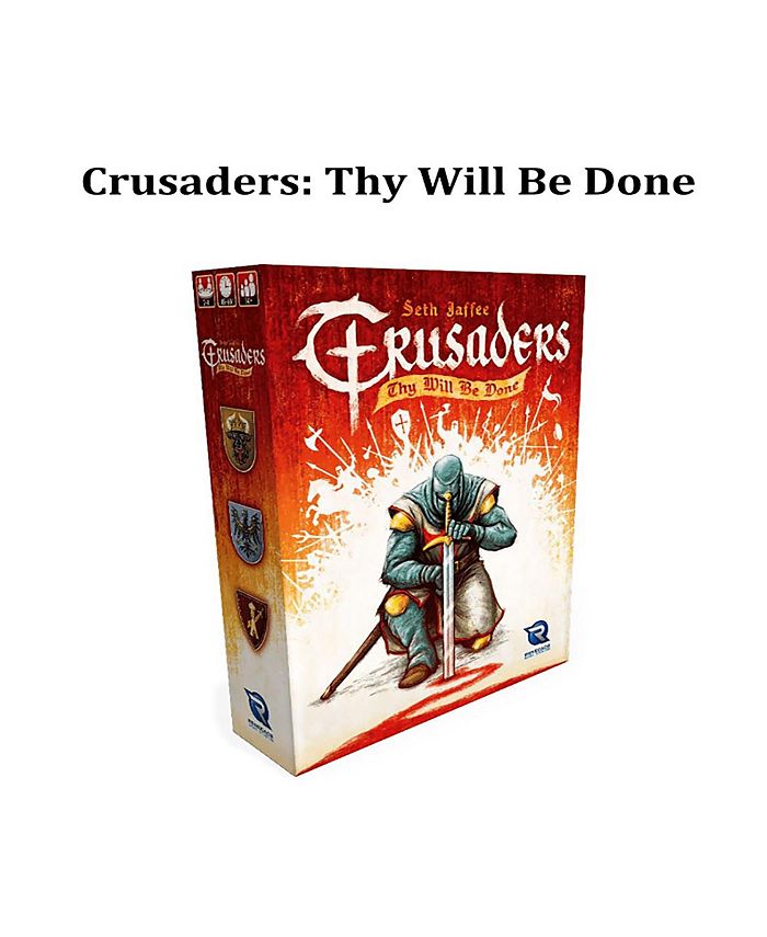 Renegade Game Studios Crusaders Thy Will Be Done Medivel Strategy ...
