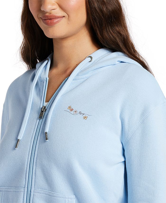 Roxy Juniors' Easy Breezy Go Off Zip-Up Hoodie - Macy's