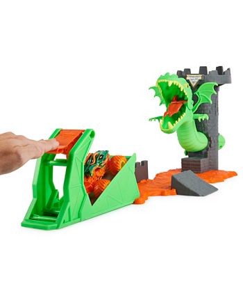 Monster Jam Dueling Dragon Playset with Dragon Monster Truck - Macy's
