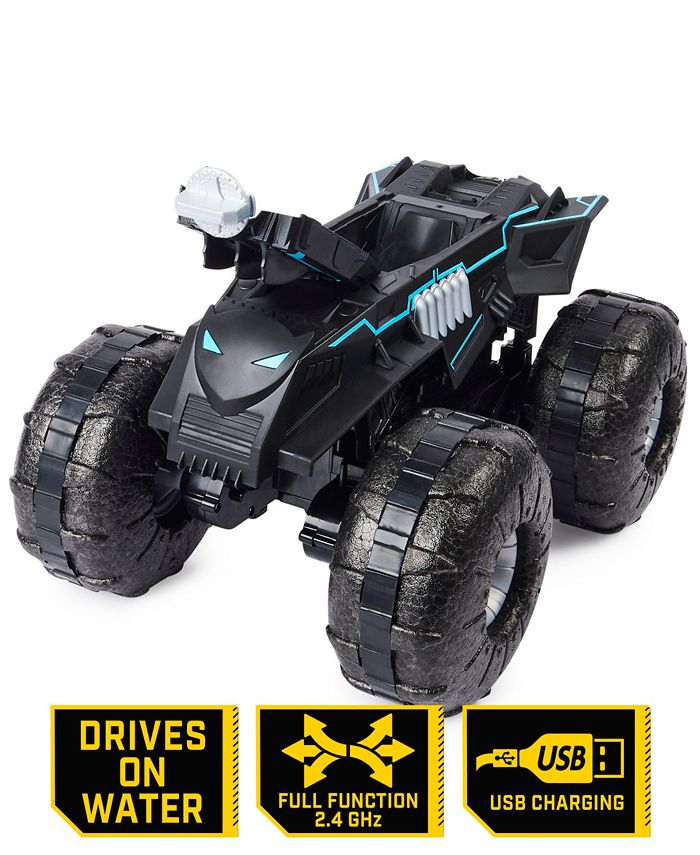 DC Comics Batman, All-Terrain Batmobile Remote Control Vehicle, Water ...