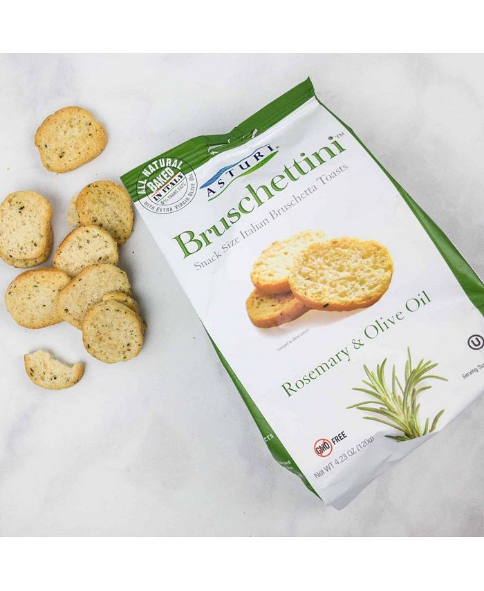 Asturi Rosemary & Olive Oil Bruschettini 4.23 oz (12 Pack) - Macy's
