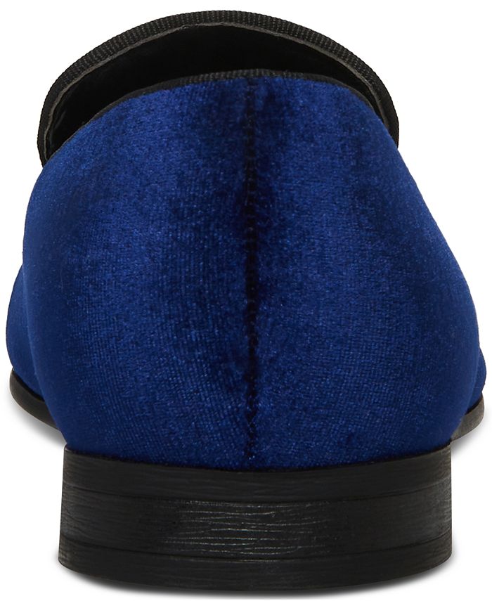 Steve Madden Men's Martini Velvet Smoking Slipper - Macy's