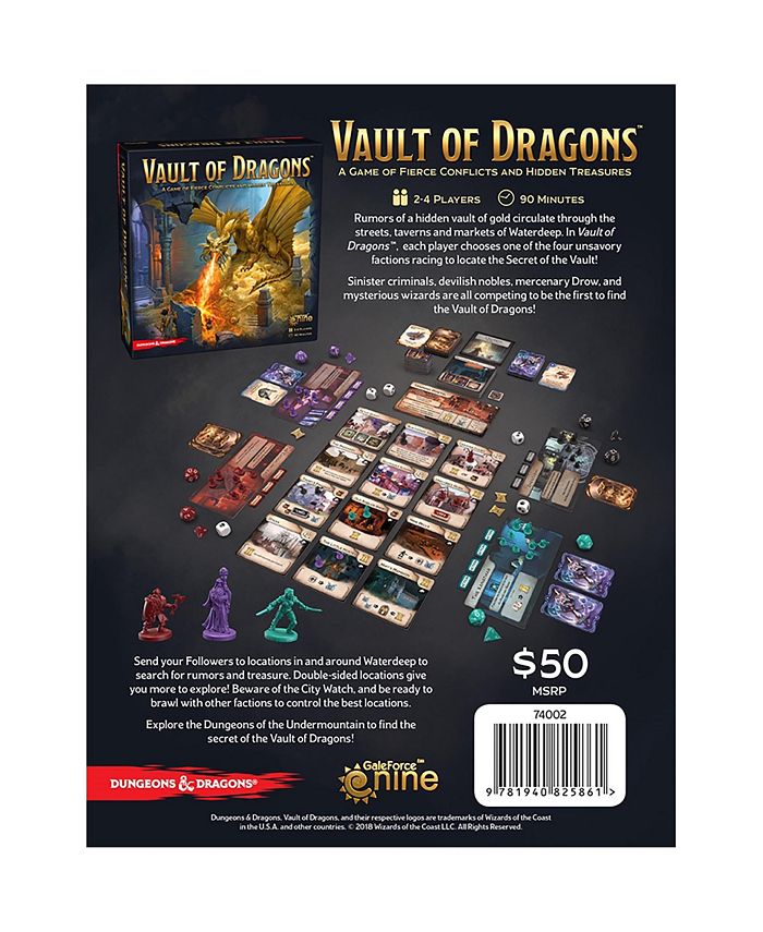 Gale Force Nine Vault of Dragons Dungeons Dragons Boardgame - Macy's