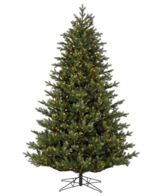Vickerman Welch Fraser Fir Artificial Christmas Tree, Warm Dura-lit LED ...