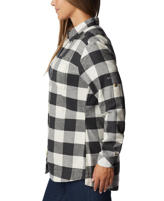 Columbia Women's Holly Hideaway™ Cotton Flannel Shirt - Macy's