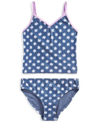 ID Ideology Big Girls Ditsy Daisy Tankini Swimsuit Set, Created for ...