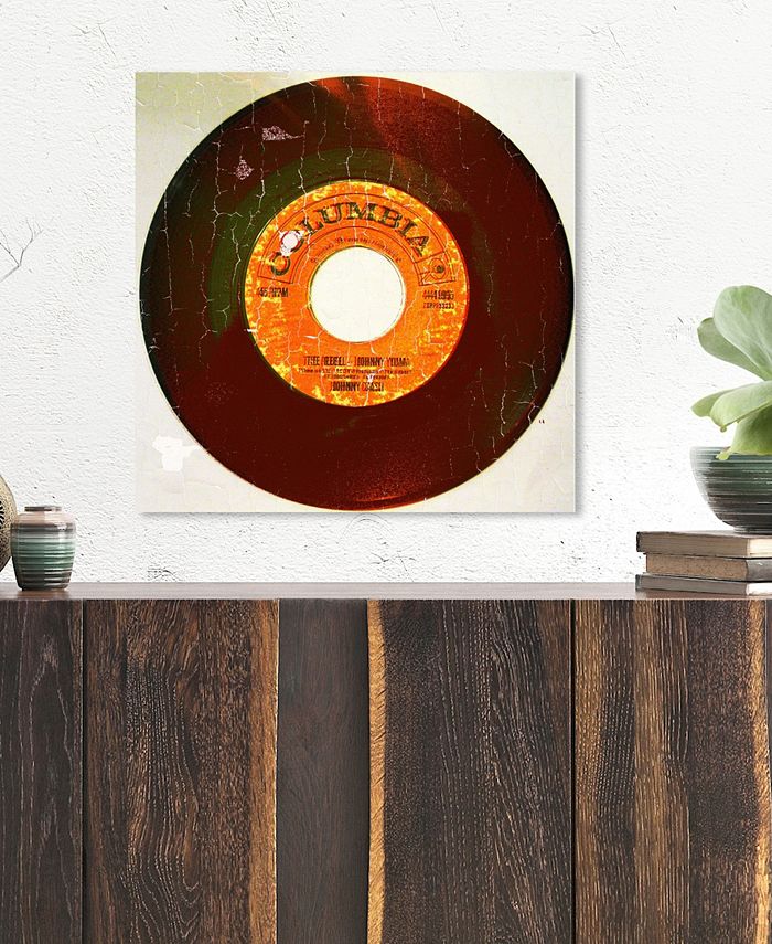 Oliver Gal Music Record Giclee Art Print on Gallery Wrap Canvas - Macy's
