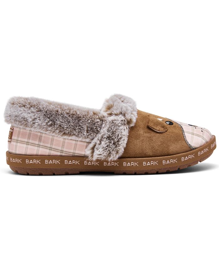 Skechers Womens Bobs Too Cozy Cutie Pupz Slippers From Finish Line Macys