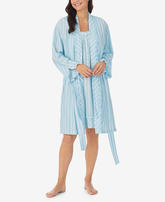 Eileen West Women's Sleeveless Chemise with Ruffle - Macy's