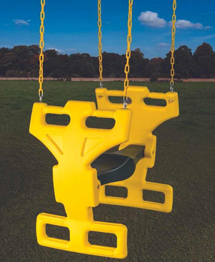 Creative Cedar Designs 2-Person Glider Swing Play Set - Macy's