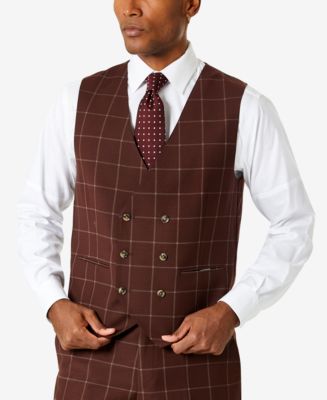Tayion Collection Men's Classic-Fit Wool Suit Vest - Macy's