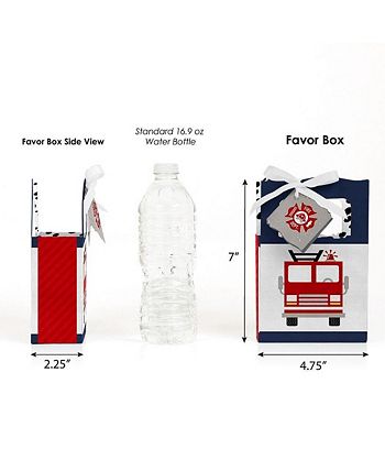 Big Dot of Happiness Fired Up Fire Truck - Firefighter Firetruck Baby ...