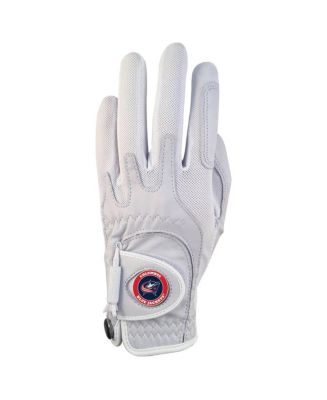 Men's White Columbus Blue Jackets Magnet Ball Marker Glove - Macy's