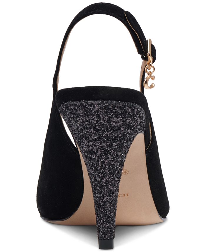 COACH Women's Sutton Pointed-Toe Slingback Pumps - Macy's