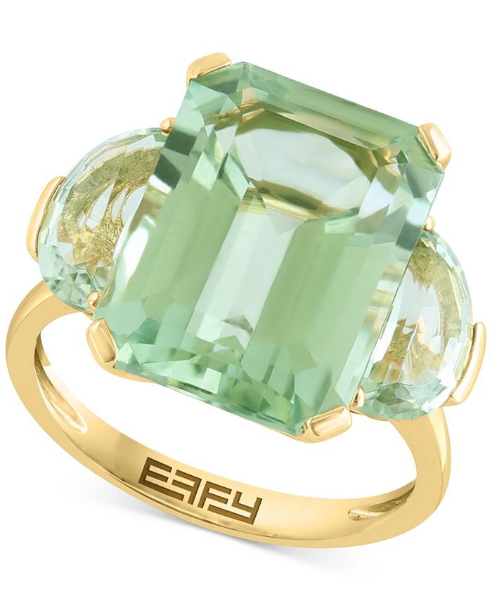 EFFY Collection EFFY® Green Quartz Statement Ring (11-1/3 ct. t.w.) in ...