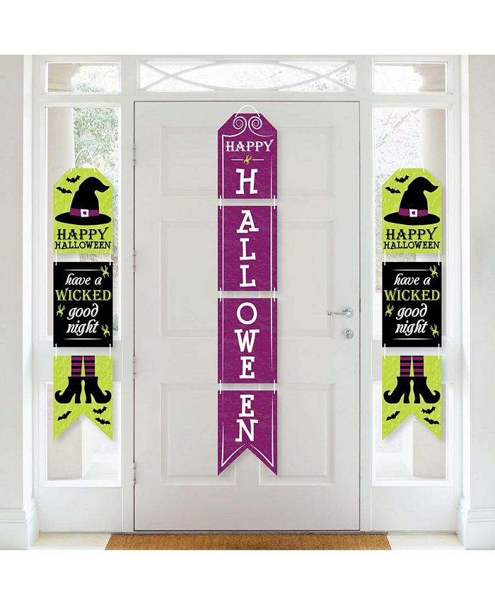 Big Dot of Happiness Happy Halloween - Hanging Vertical Paper Door ...
