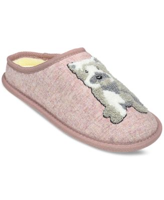 Radley London Women's Radley & Friends Embroidered Slippers - Macy's