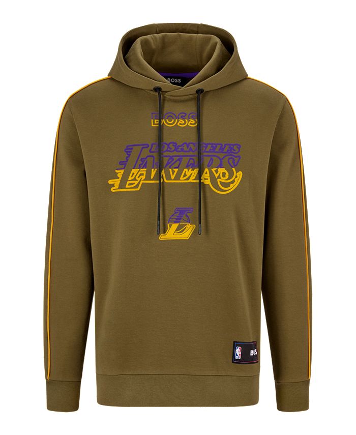 Hugo Boss BOSS x NBA Men's Los Angeles Lakers Hoodie & Reviews - Hugo ...