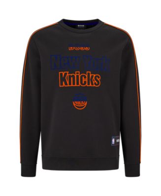 BOSS x NBA Men's New York Knicks Regular-Fit Sweatshirt - Macy's