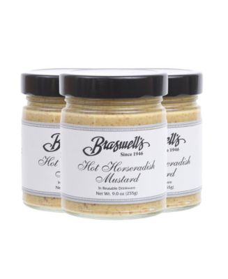 Braswell's Gourmet Hot Horseradish Mustard 9 oz (3 Pack) - Macy's