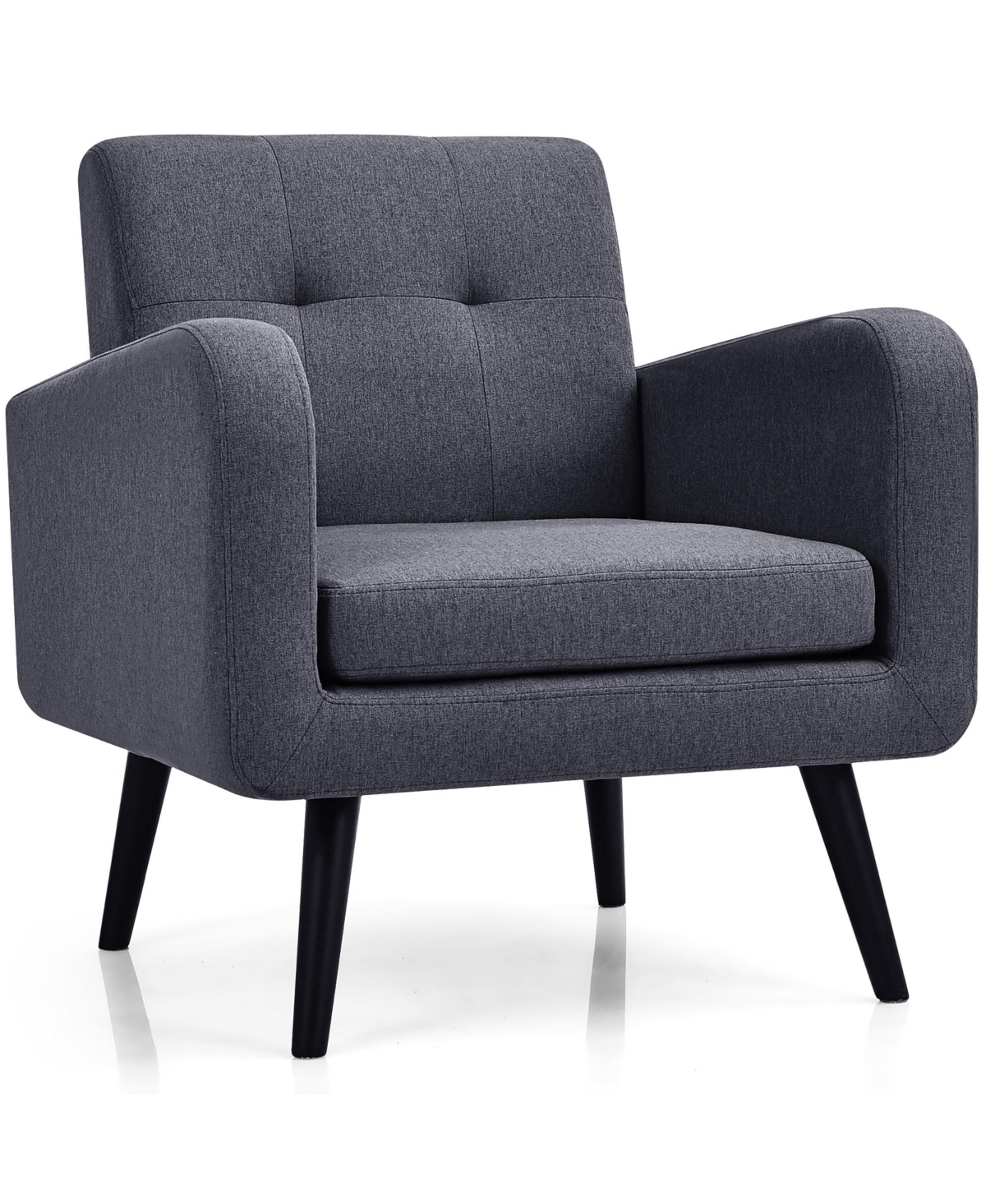 Click here for Mid Century Accent Chair Fabric Arm Chair Single S... prices