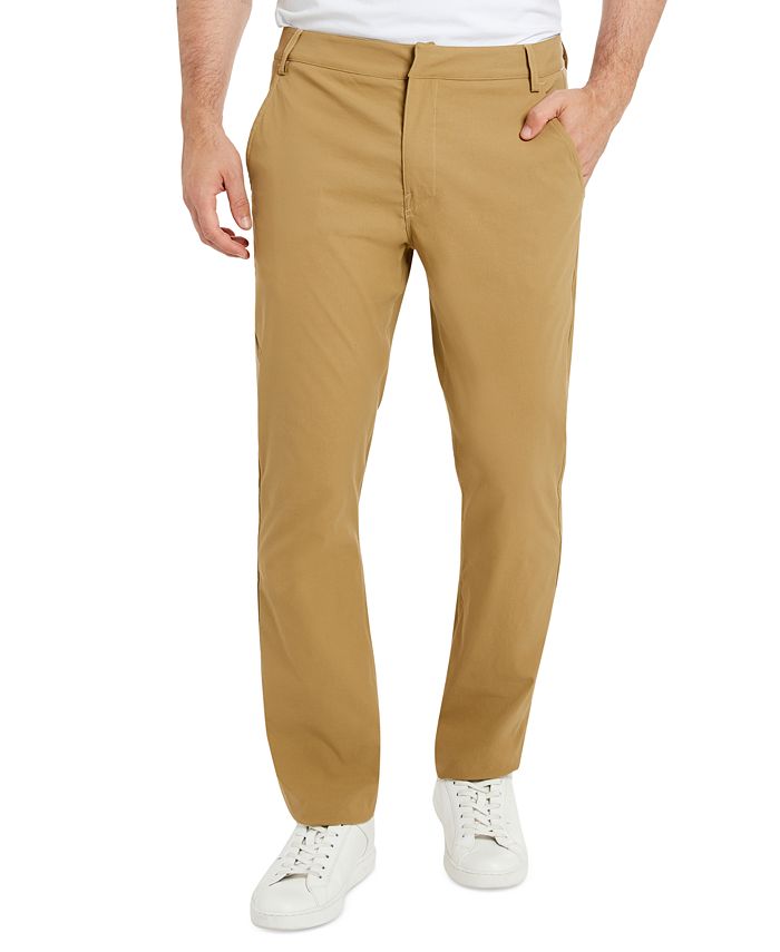 Kenneth Cole Men's Slim-Fit Quarter Top Pants - Macy's